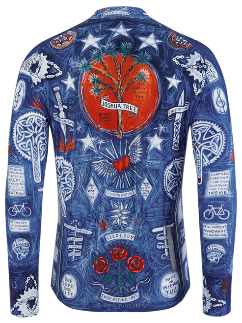JOSHUA TREE MEN'S LONG SLEEVE CYCLING JERSEY | Cycology JAPAN サイコロジー ...